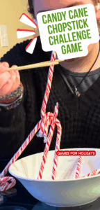 Fun Christmas Dollar Bill Game With Candy Canes