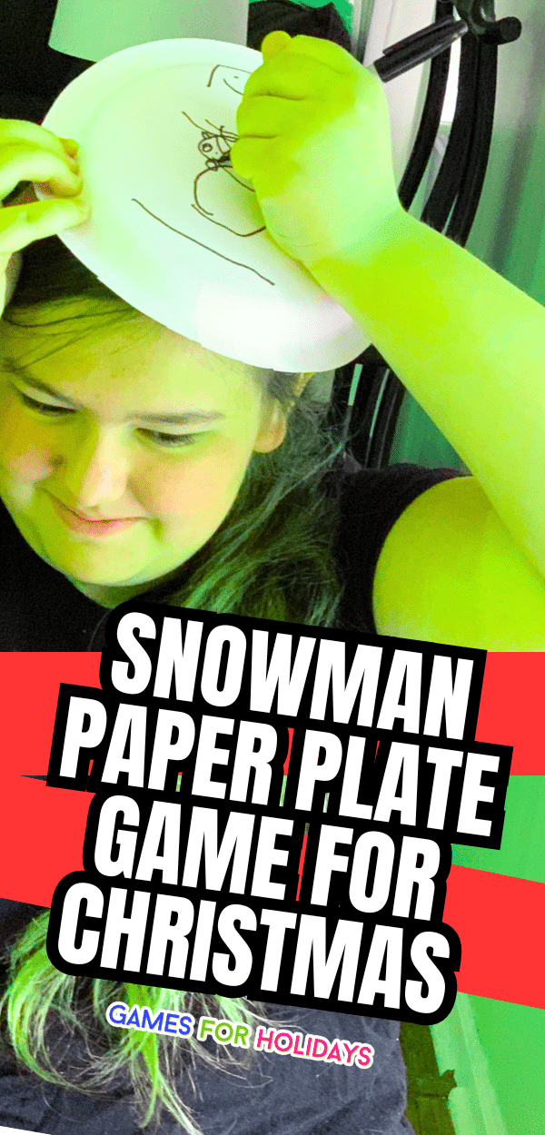 Funny Christmas Draw A Snowman Game Uses Almost No Supplies & Gives Big ...