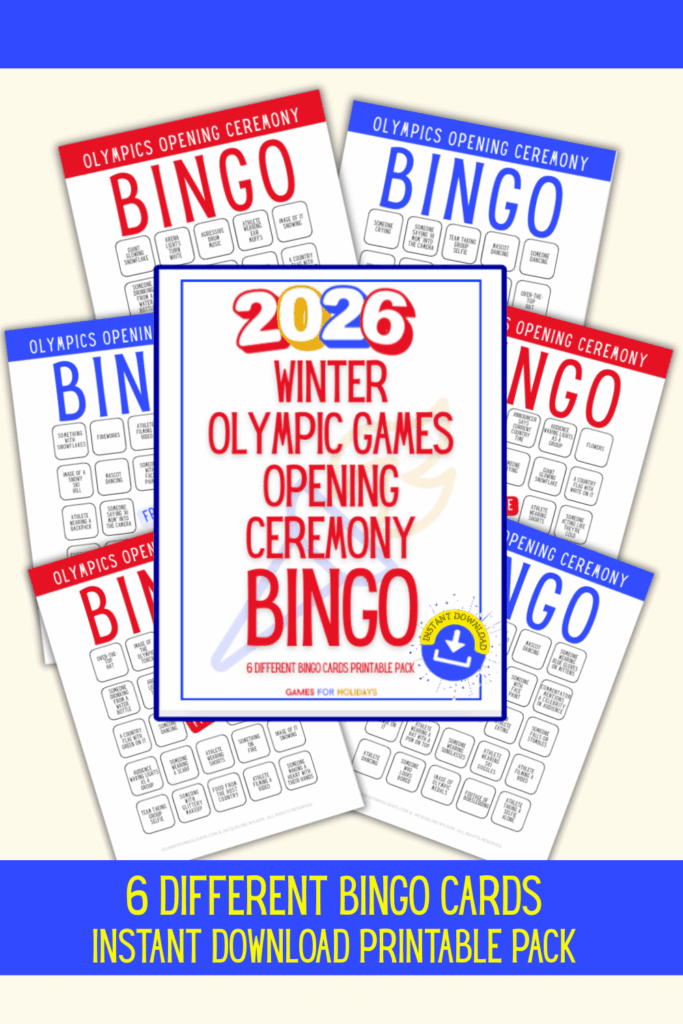 Fun Olympic Party Games Printables